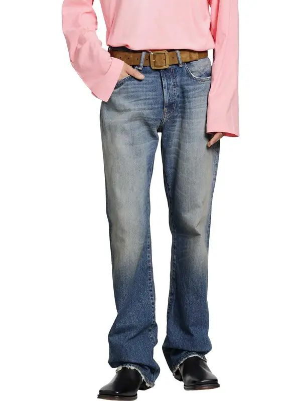 Acne Studios 2021f Regular Fit Jeans - Blue