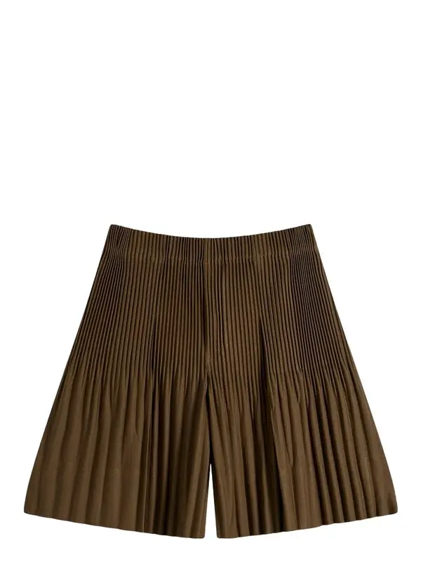 Issey Miyake Homme Plissé Pleated Shorts - No