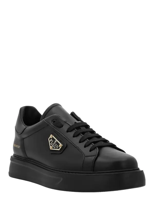 Philipp Plein Titan Plein Low-top Sneakers - Black/black
