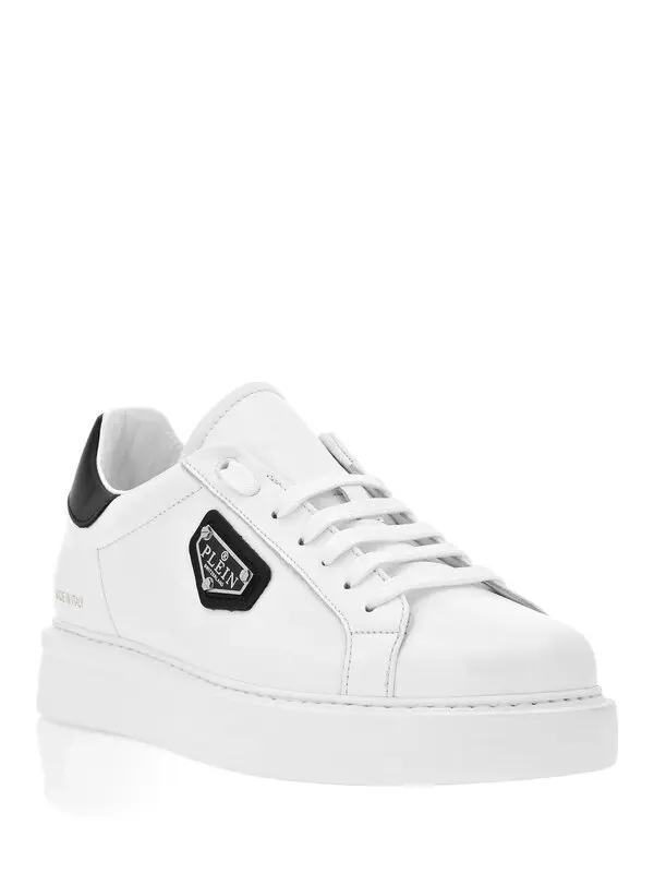 Philipp Plein Titan Plein Low-top Sneakers - White/black