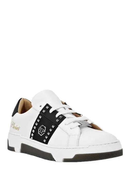 Philipp Plein Studded Low-top Sneakers - Black