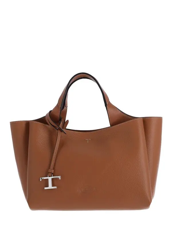 TOD`S Tod's Calf Leather Tote Bag - Brown