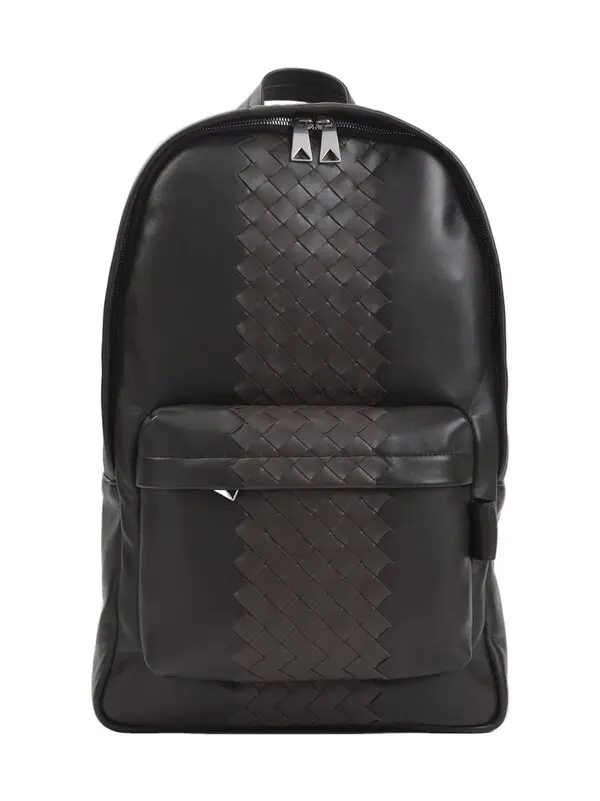 Bottega Veneta Intrecciato Mini Backpack - Brown