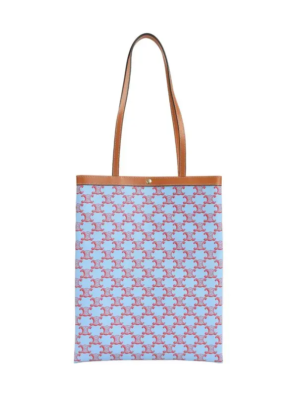 Celine Medium Triomphe Shoulder Bag - Blue