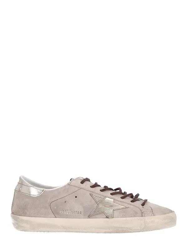 GOLDEN GOOSE Cow Leather Sneakers - Beige