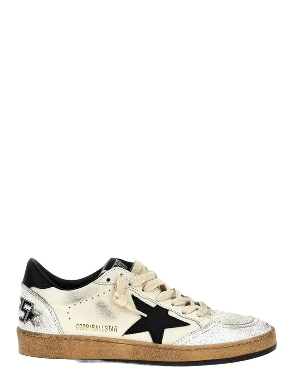 GOLDEN GOOSE Ball Star Low-top Sneakers - Black