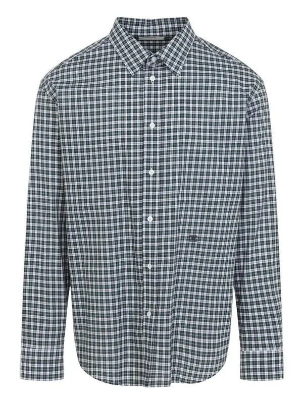 Celine Rethexed Cotton Shirt - Black