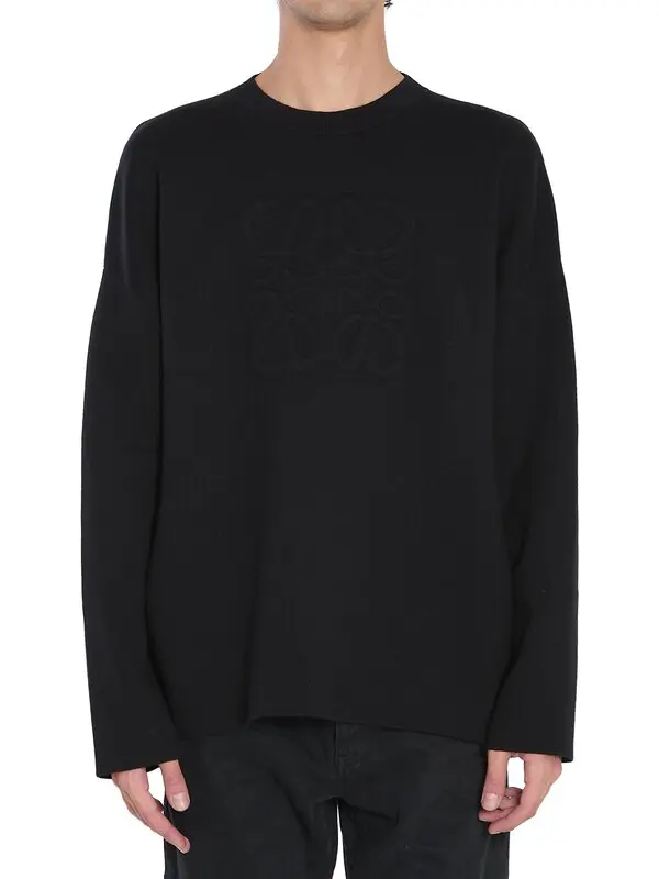 Loewe Classic Anagram Sweater - Black