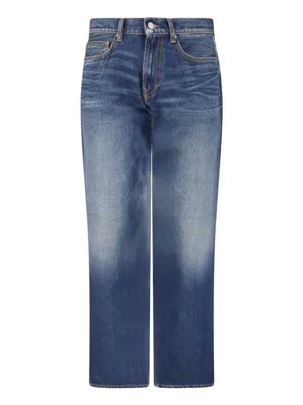 ROY ROGER'S Classic 100% Cotton Denim Jeans - Blue