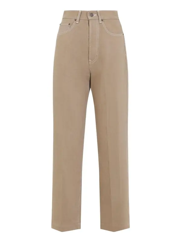 Celine Boyfriend Jeans - Nude & Neutrals