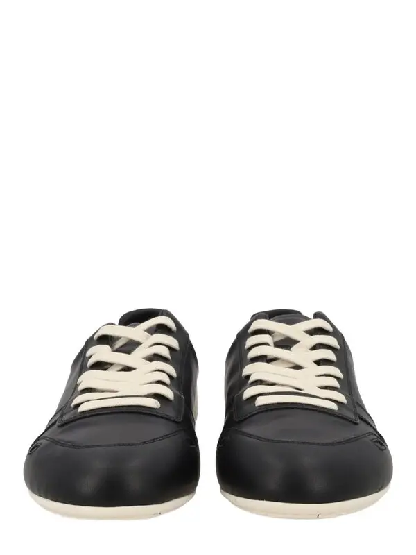 Rick Owens Sleek Lace-up Sneakers - Black
