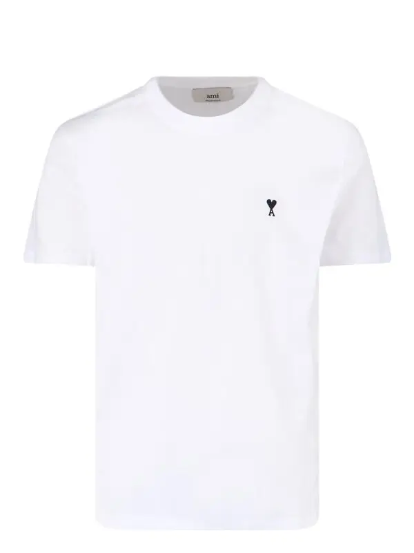 AMI Paris Classic Logo T-shirt - White