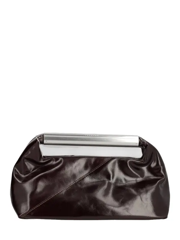 MAISON MARGIELA Mini Cowhide Clutch Bag - Brown