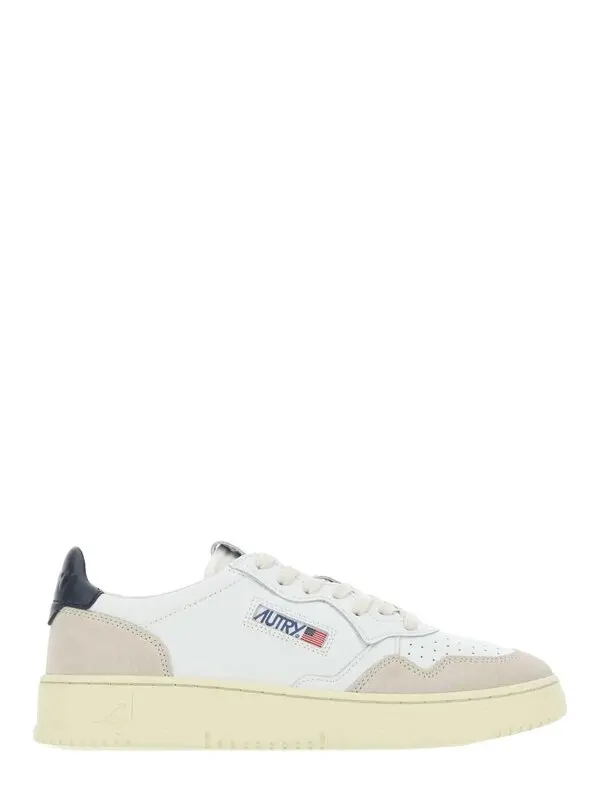 AUTRY Leather Low Top Sneakers - Multicoloured