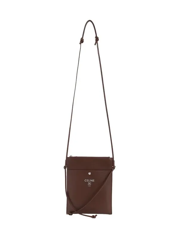 Celine Sharp Pouch Mini Handbag - Brown