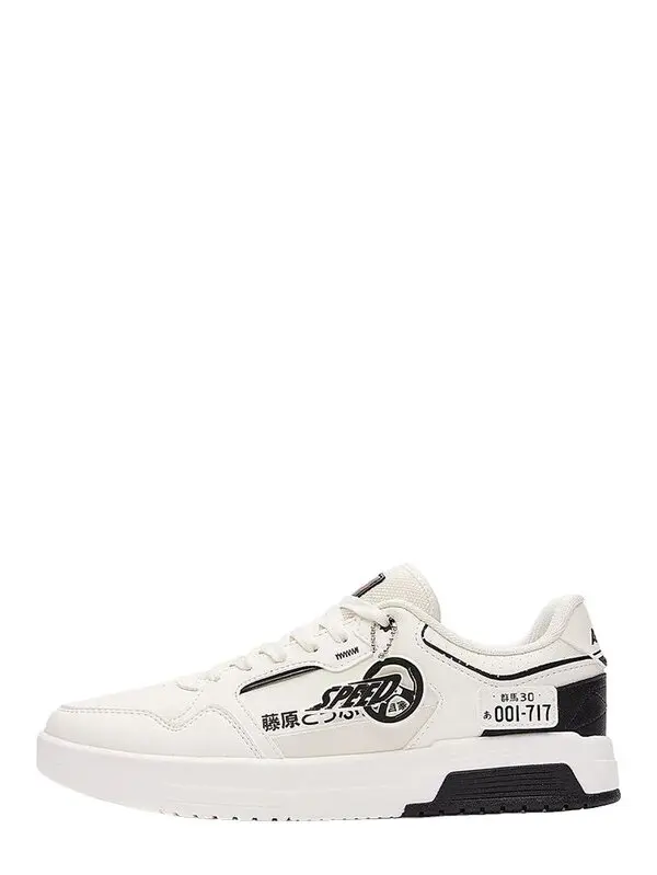 361 DEGREES X Initial D Sneakers - White/black
