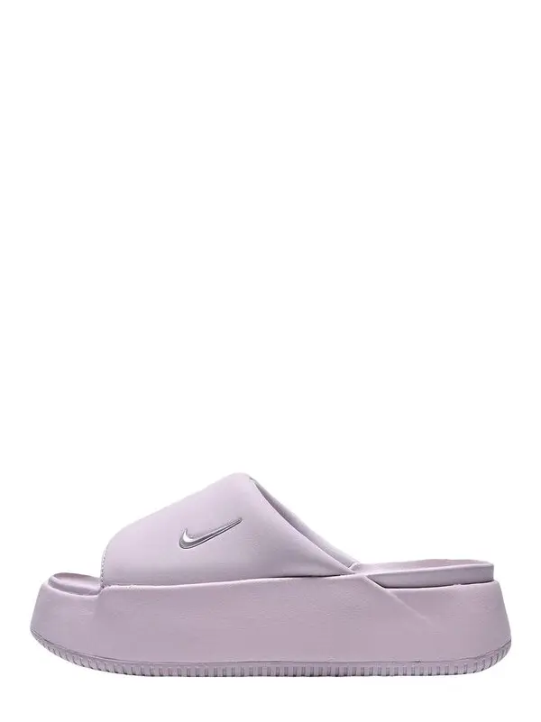 Nike Calm Elevation Slides - Bleached Lilac/bleached Lilac