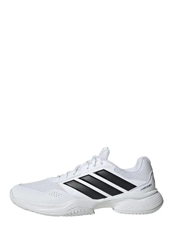 Adidas Gamecourt 3 All-court Athletic Sneakers - Cloud White/core Black/core Black