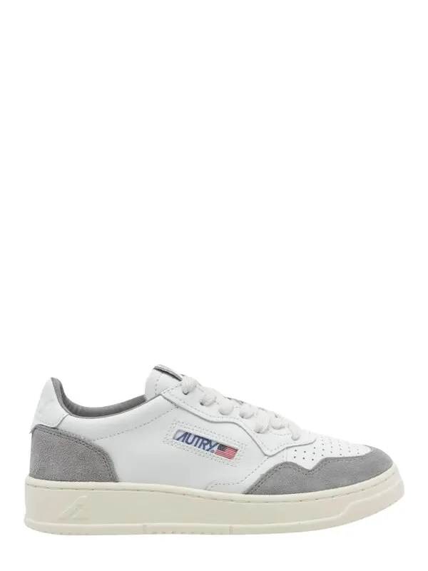 AUTRY Medalist Leather Sneakers - White