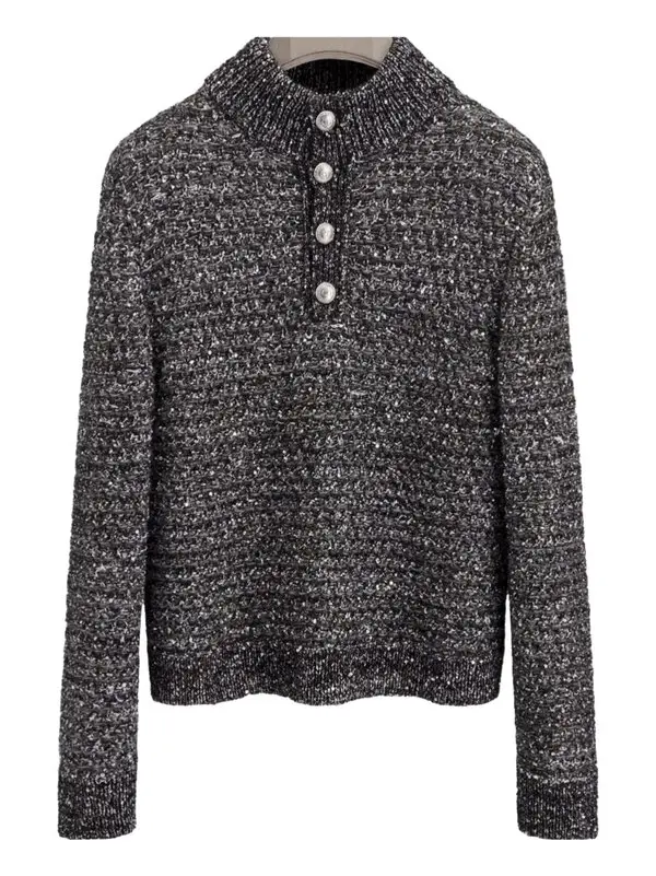 Dior Trucker Sweater - Grey