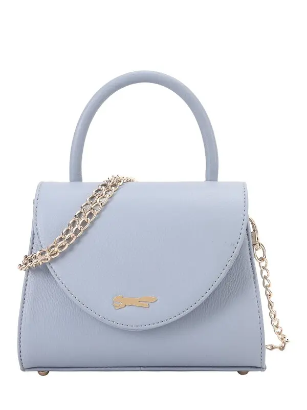 Paul Costelloe Cilo Leather Crossbody Bag - Blue