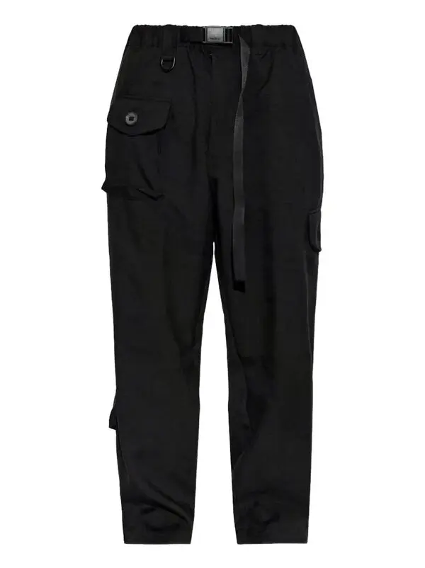 Y3 Belted Cargo Pants - Black