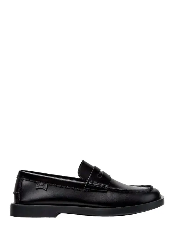 Camper Don Leather Loafers - Black