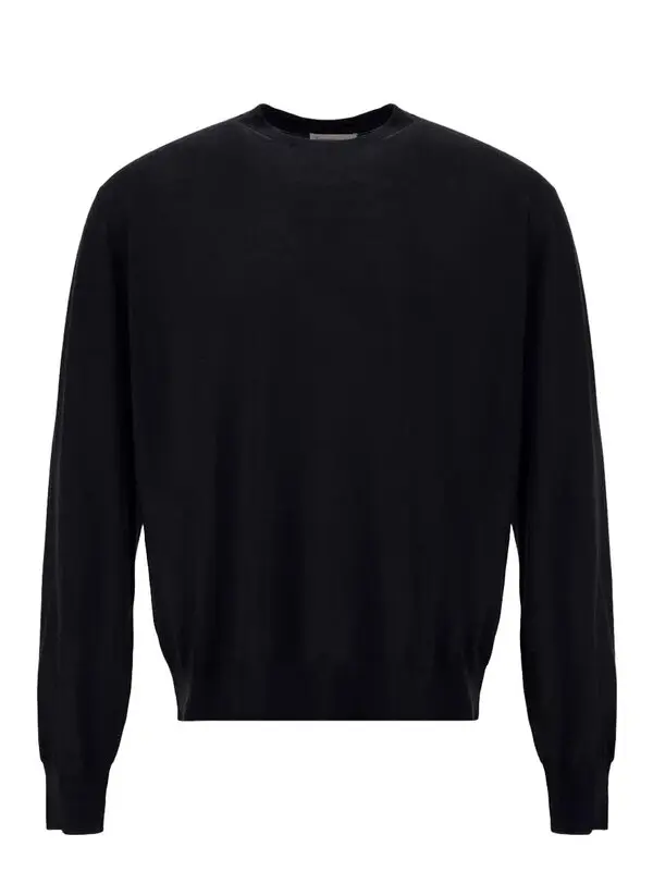 Herno Stocking-stitch V-neck Sweater - Blue