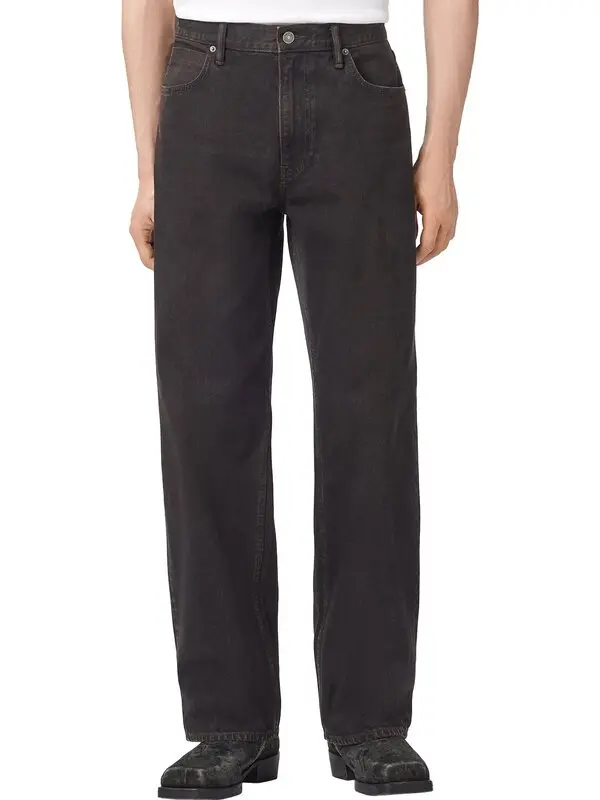 ALLSAINTS Mullen Straight Leg Denim Jeans - Brown