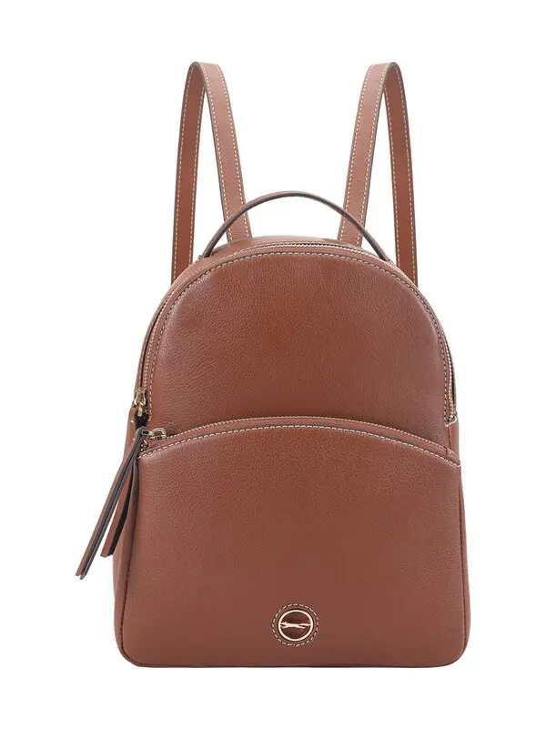 Paul Costelloe Leather Backpack - Brown