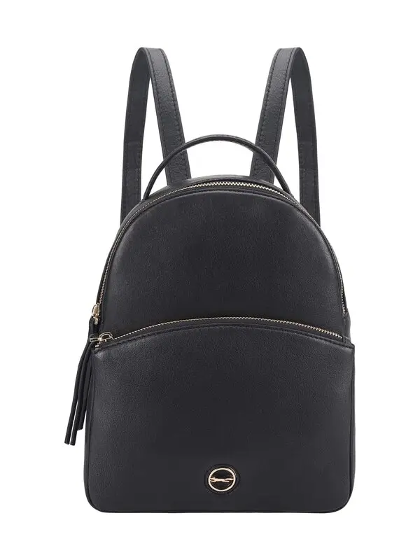 Paul Costelloe Laval Leather Backpack - Black