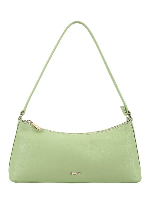 Paul Costelloe Zoey Leather Shoulder Bag - Green