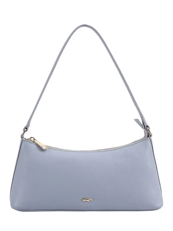 Paul Costelloe Zoey Leather Shoulder Bag - Blue