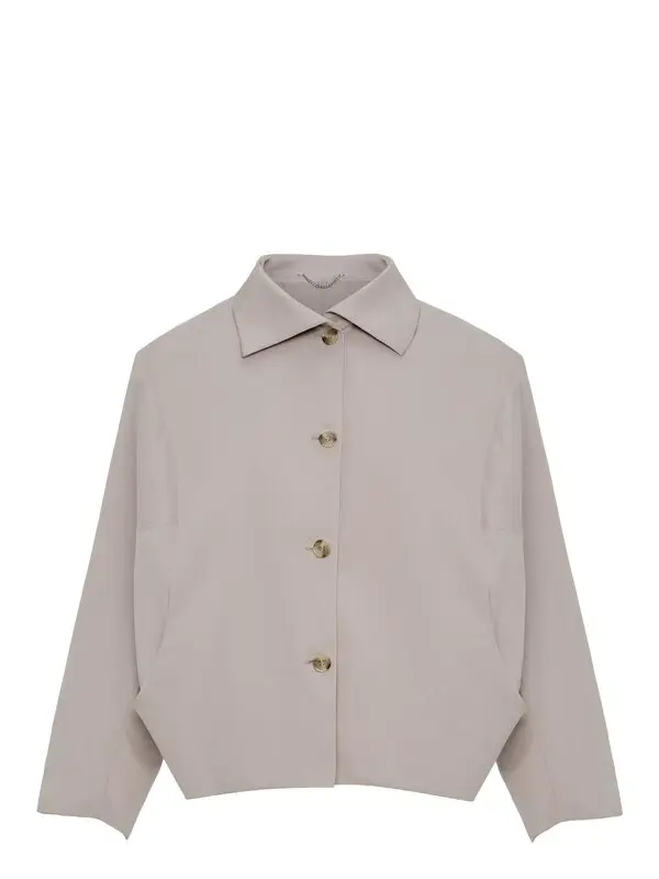 Magda Butrym Collared Jacket - Neutral