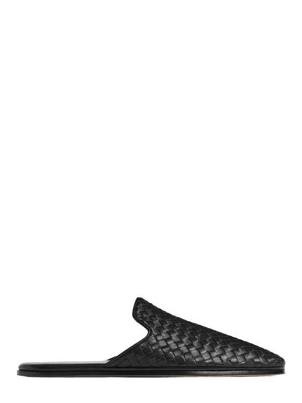 Bottega Veneta Palazzo Slipper - Black