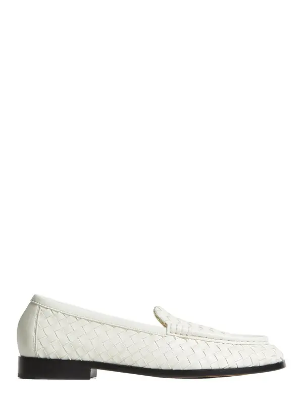 Bottega Veneta Silenzio Loafer - Alabaster