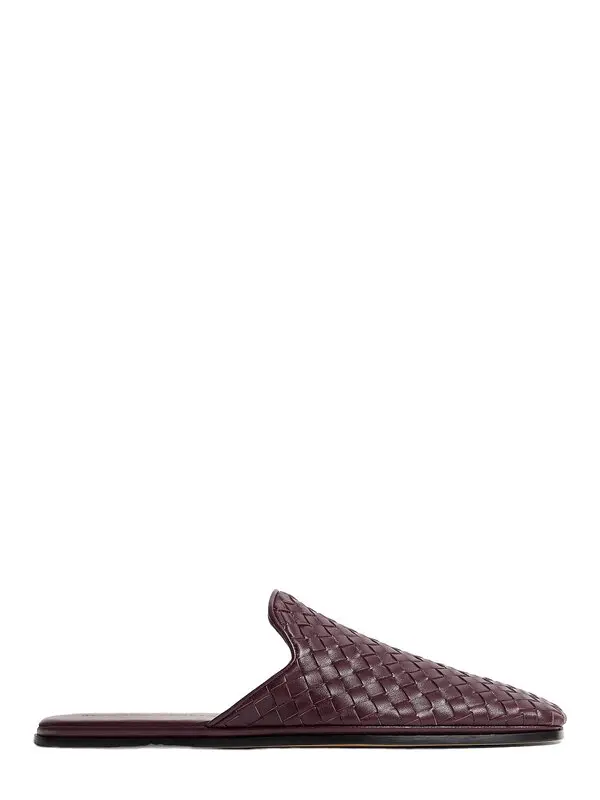 Bottega Veneta Palazzo Slipper - Deep Mahogany