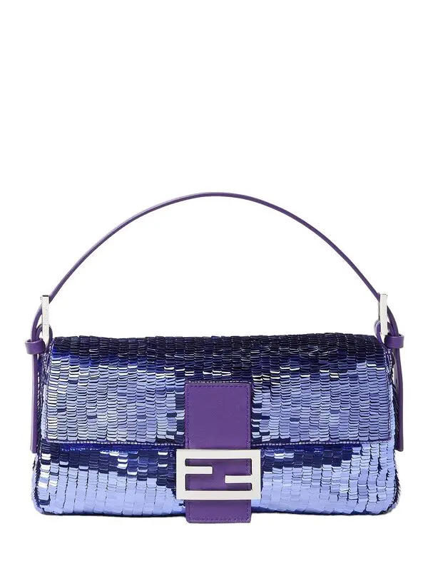 Fendi Baguette Bag - Purple