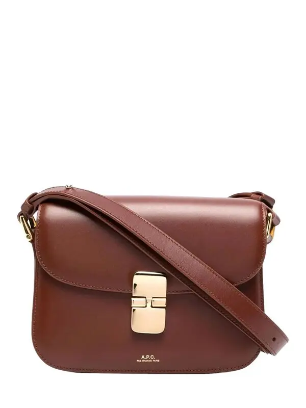 A.p.c. Small Grace Crossbody Bag - Brown