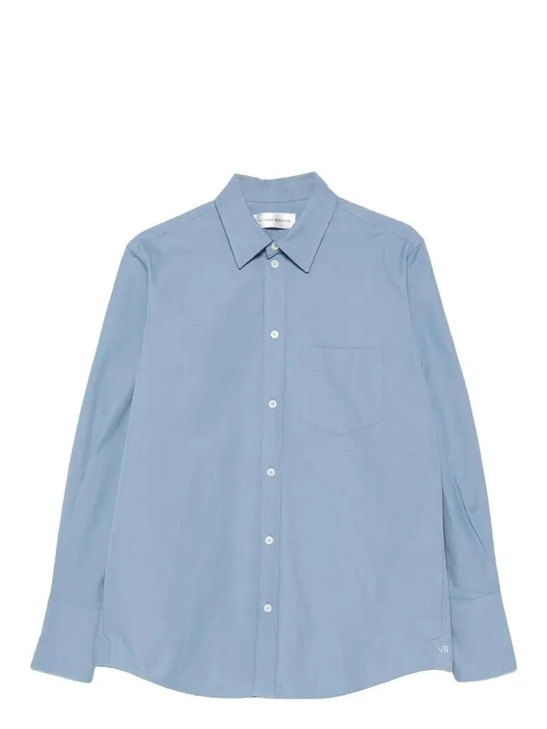 Victoria Beckham Perry Oxford Shirt - Blue