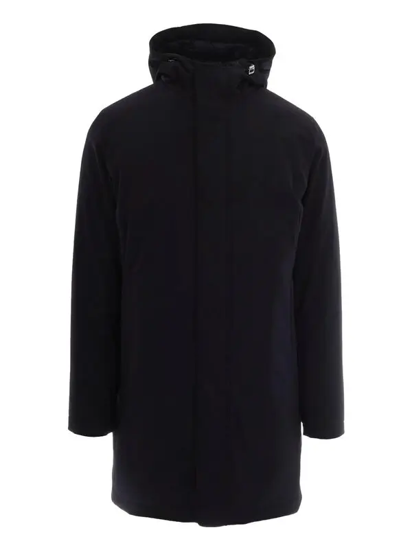 Herno Hooded Padded Jacket - Blue