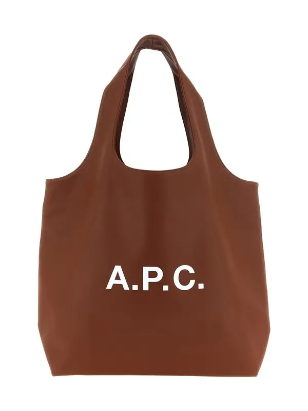 A.p.c. Ninon' Large Shopping Bag - Brown