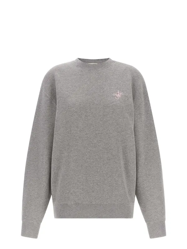 JW Anderson Ribbon Anchor" Sweatshirt - Gray