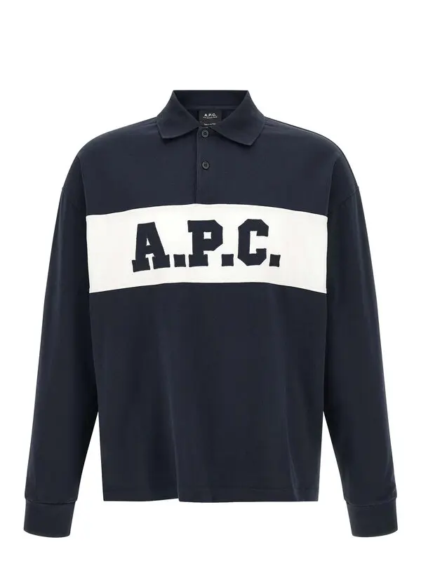 A.p.c. Alexis' Polo Shirt - Blue
