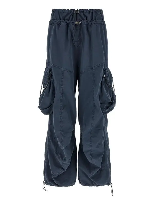 Attico Parachute Cargo Pants - Blue