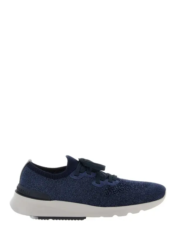 Brunello Cucinelli Technical Knit Runners - Blue