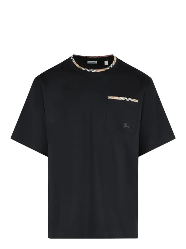 Burberry Ryan' Cotton T-shirt - Black