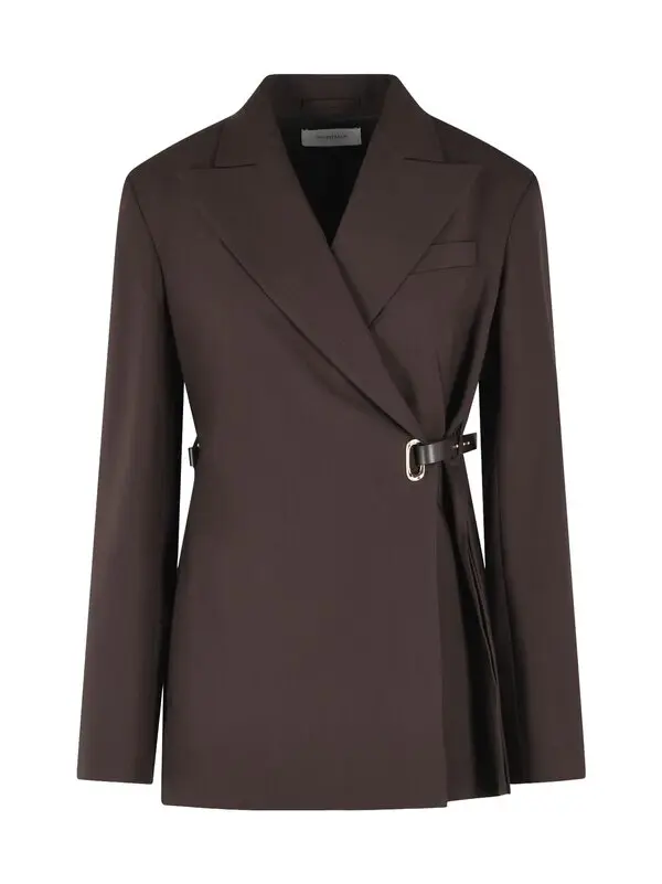 Sportmax Cinta" Tailored Blazer - Brown