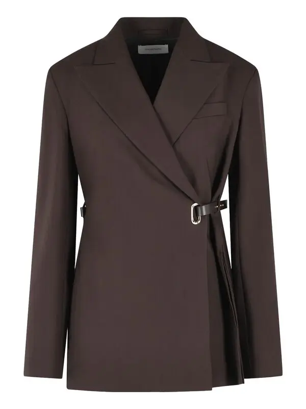Sportmax Cinta" Tailored Blazer - Brown