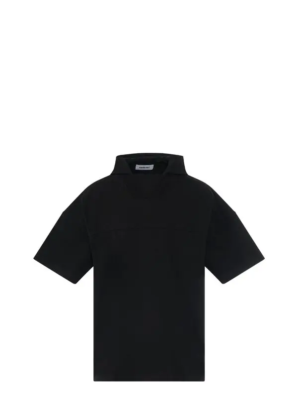 AMBUSH Short Sleeve Hooded Sweatshirt - Black